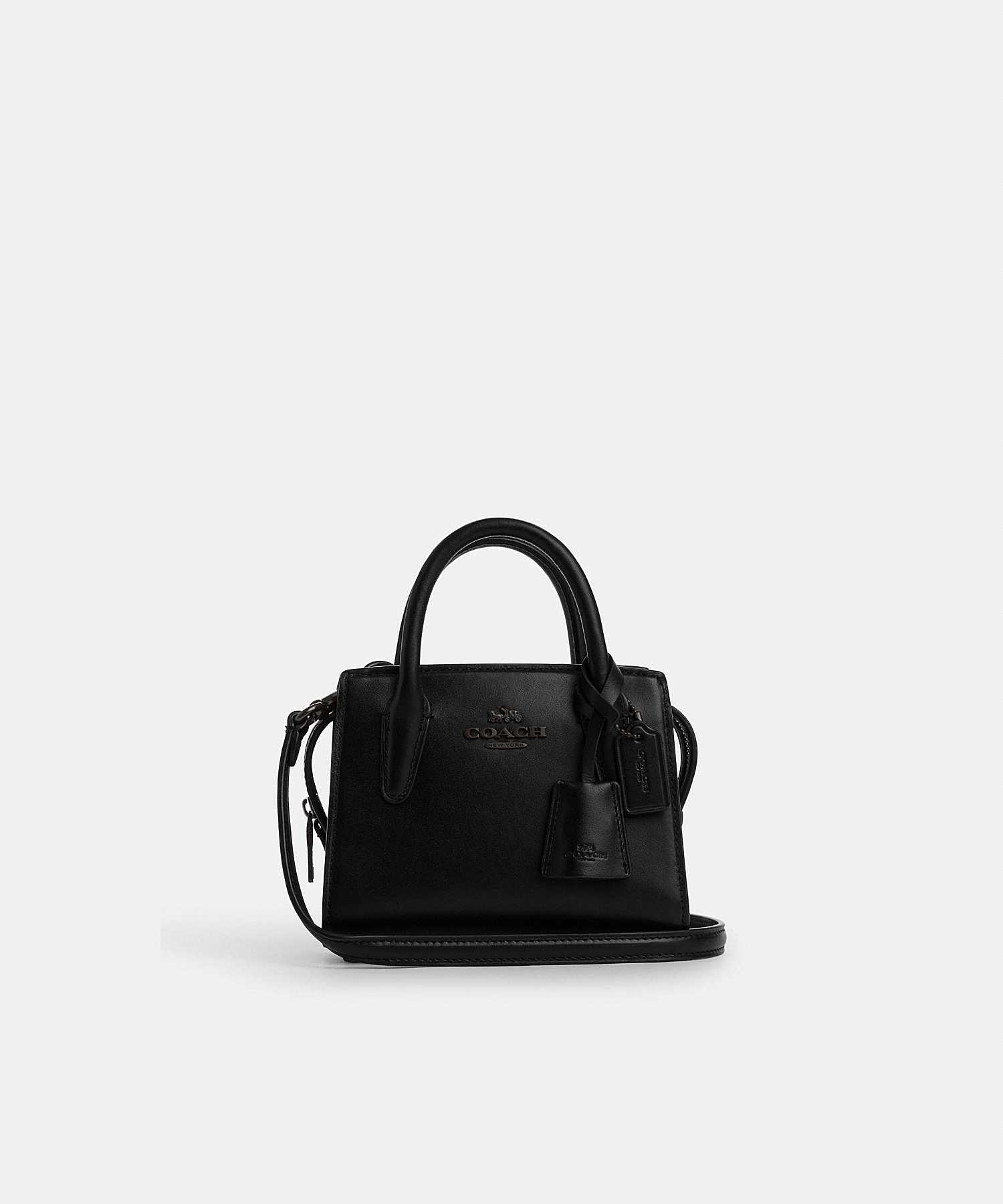 COACH ANDREA MINI CARRYALL CO974 JIBLK | LINE SHOPPING
