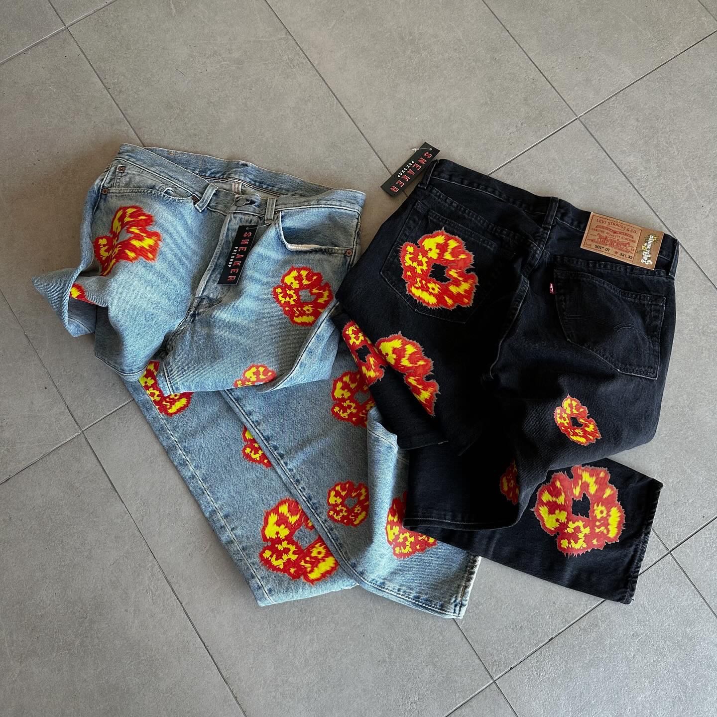 Denim Tears x @offsetyrn “OFFSET TEARS” Levi’s 501 Jean | LINE SHOPPING
