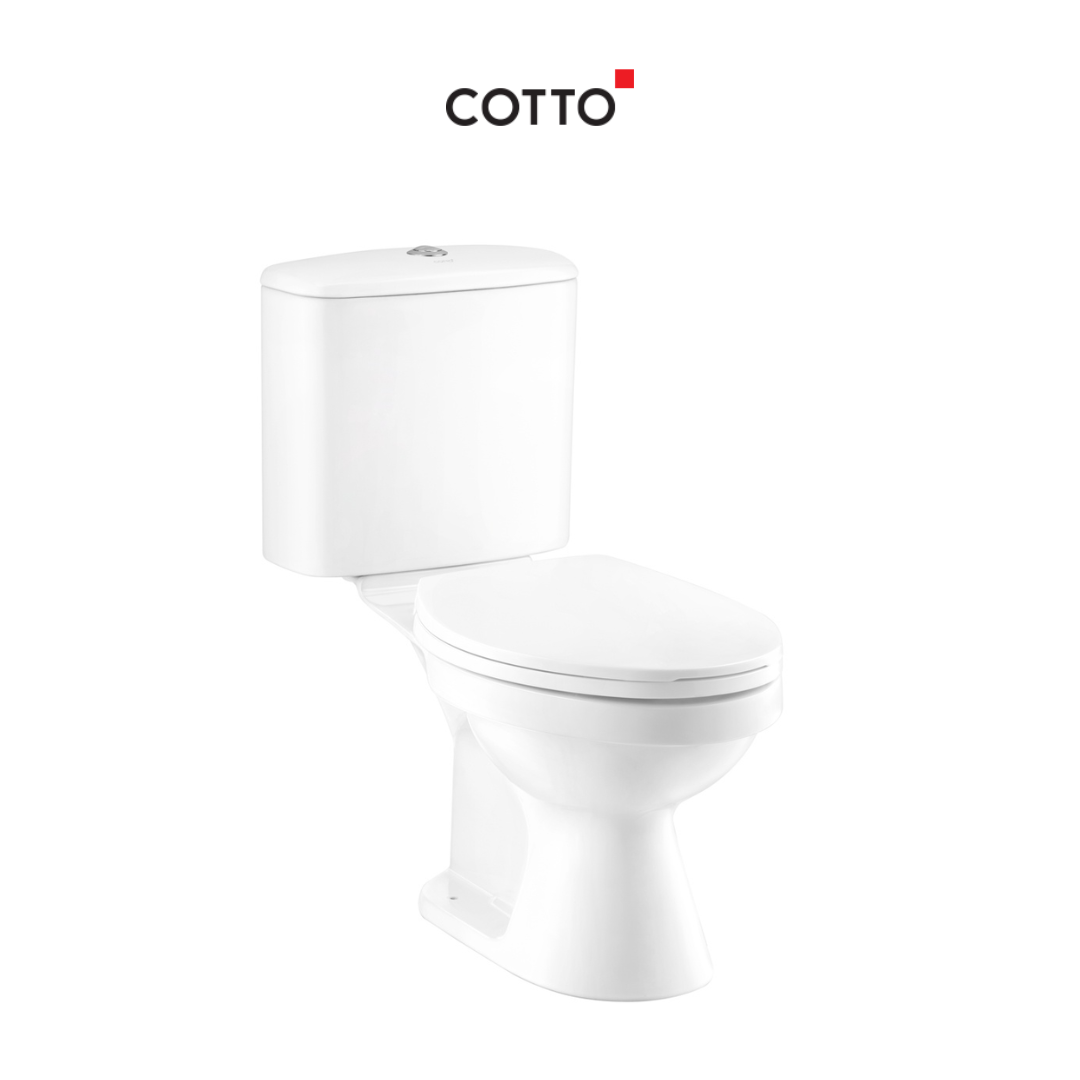 COTTO C13440 WH สุขภัณฑ์สองชิ้น รุ่น Ben Closet 3/4.5L | LINE SHOPPING