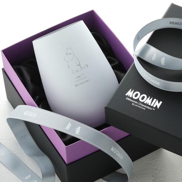 ムーミンコーティングタンブラー「White+Silver（ホワイト+シルバー）/ムーミン」