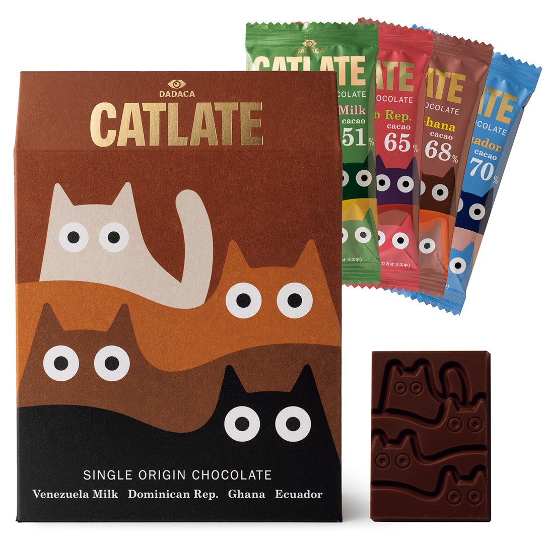 CACAOCAT カカオキャット CATLATE ミックス 8枚入り