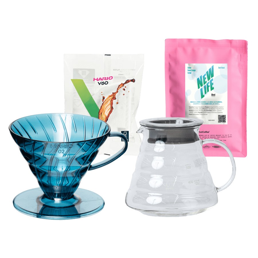 コーヒードリップスターターセット | ドリッパー・コーヒー付（V60SP） 全7色