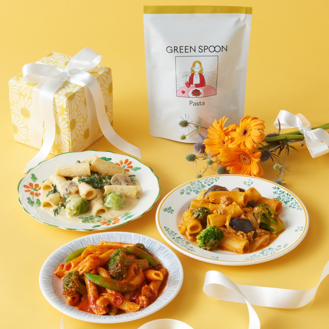 たっぷり野菜の贅沢パスタギフト 6食 GREEN SPOON