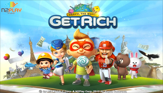 [LINE GAME] Real-Time Board Game “LINE Get Rich” Rolls Onto LINE GAME ...